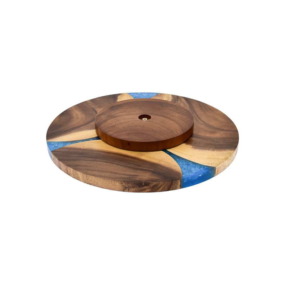 LAZY SUSAN WITH RESIN - INA Home and Living